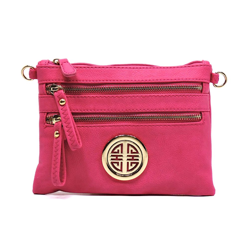 Fuchsia Logo Crossbody Purse – MeAndMommysCloset