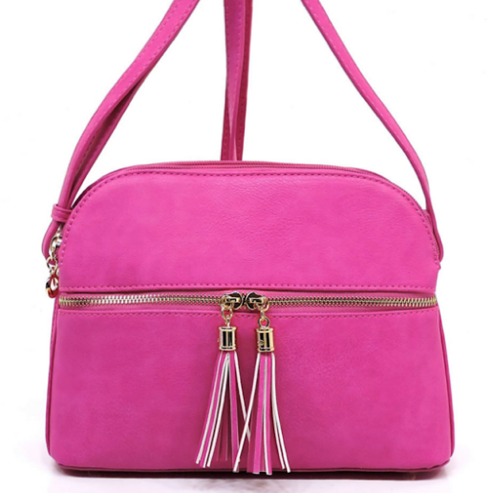Fuchsia Multi Compartment Crossbody Purse – MeAndMommysCloset