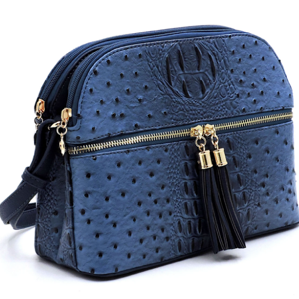 Royal Blue Multi Compartment Crossbody Purse – MeAndMommysCloset
