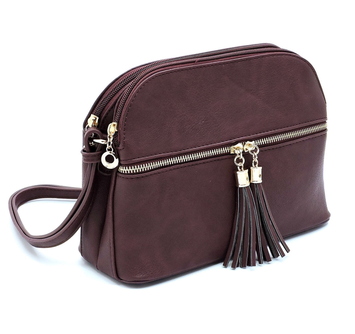 Burgundy Multi Compartment Crossbody Purse – MeAndMommysCloset